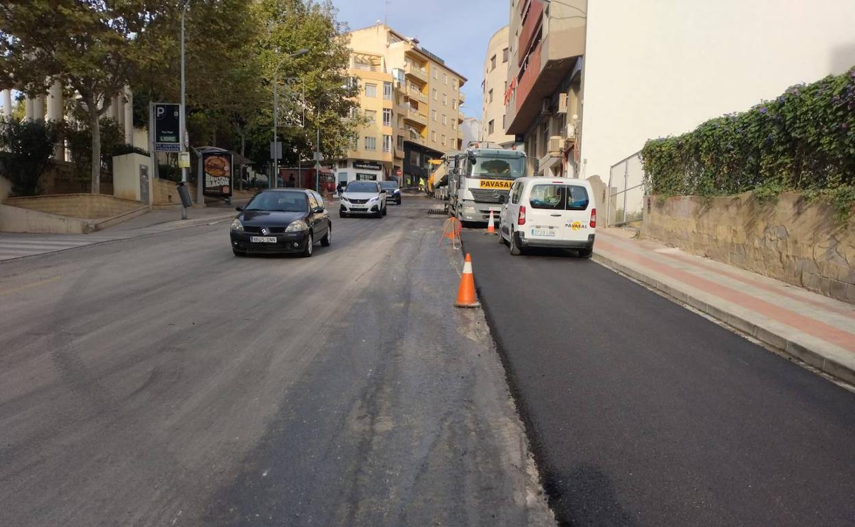 Calp asfalta este mes 21 calles | Las Provincias